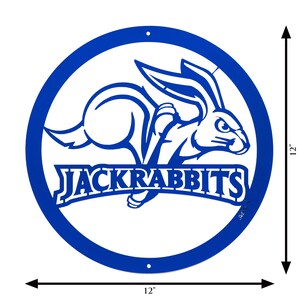 Hand Made South Dakota State SDSU Jackrabbits Scenic Art Wall Design - Etsy