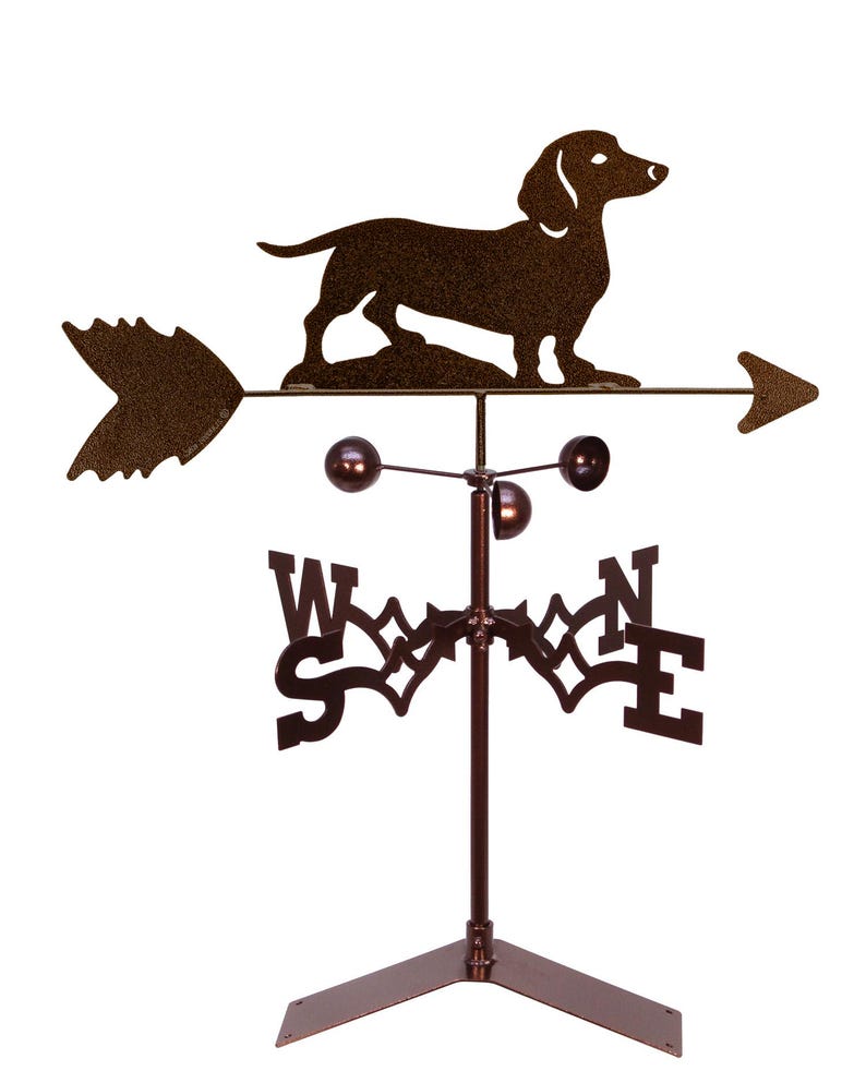 Hand Made Dachshund Dog Weathervane NEW - Etsy