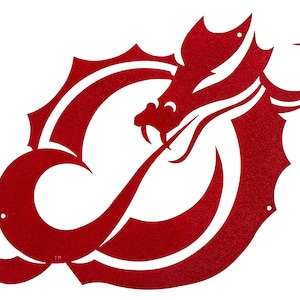 Hand Made Minnesota State Moorhead MSUM Dragons Scenic Art Wall Design ...