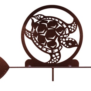 Hand Made Sea Turtle Weathervane NEW - Etsy