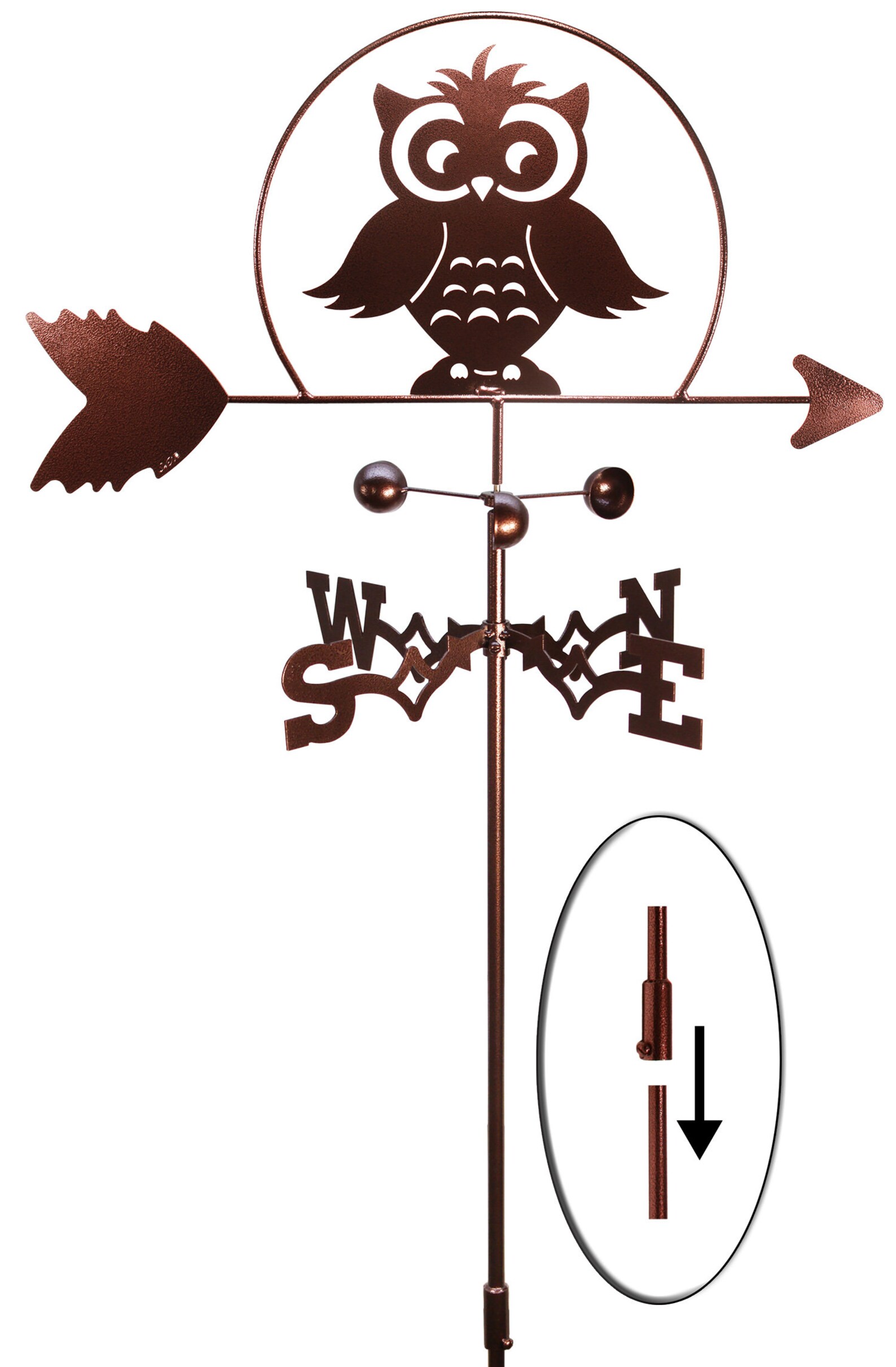 Hand Made Owl Teachers Weathervane New - Etsy