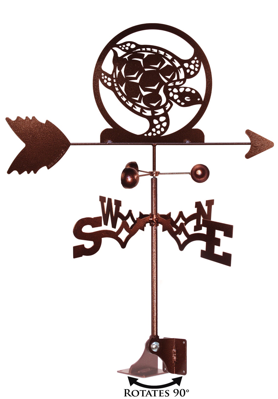 Hand Made Sea Turtle Weathervane NEW - Etsy