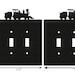 Coal Train Engine Locomotive Railroad Light Switch Plate Cover - Etsy