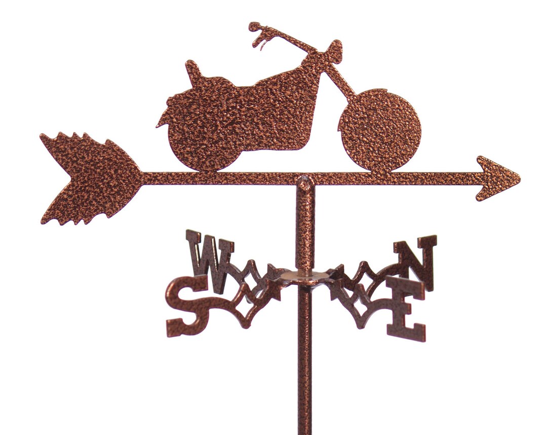 Mini Low Rider Chopper Motorcycle Flower Pot Weathervane - Etsy