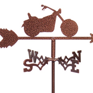 Mini Low Rider Chopper Motorcycle Flower Pot Weathervane - Etsy