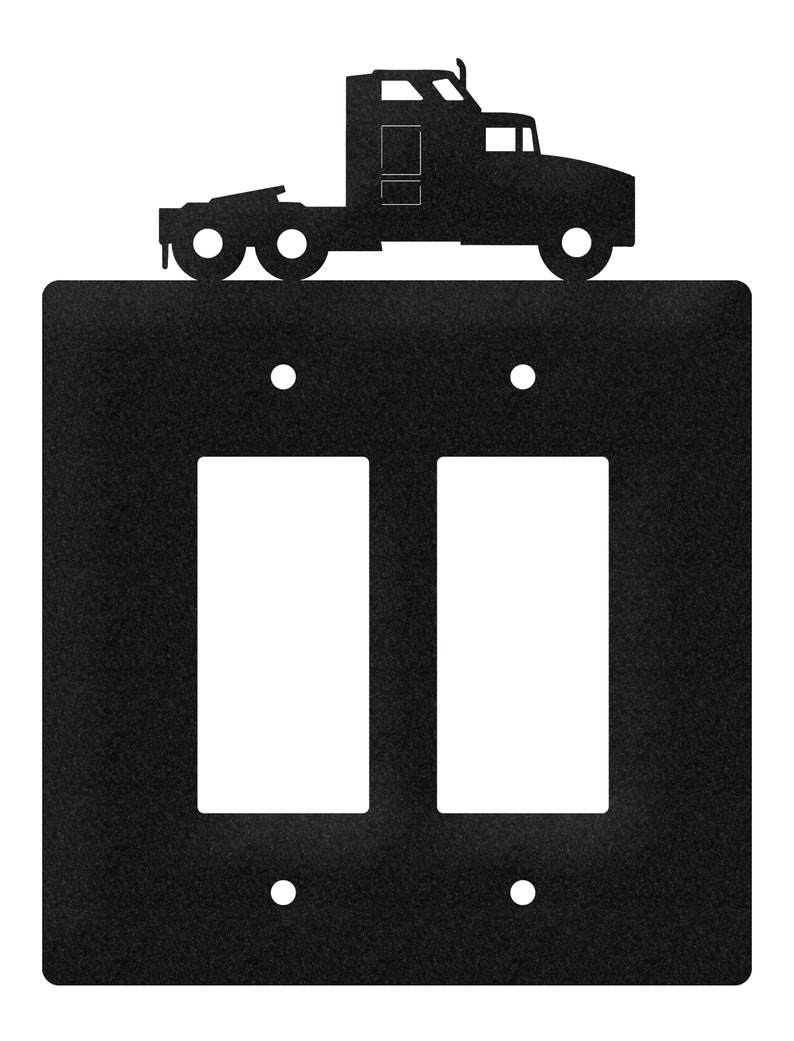 Semi Truck Kenworth Light Switch Double Plate Cover | Etsy