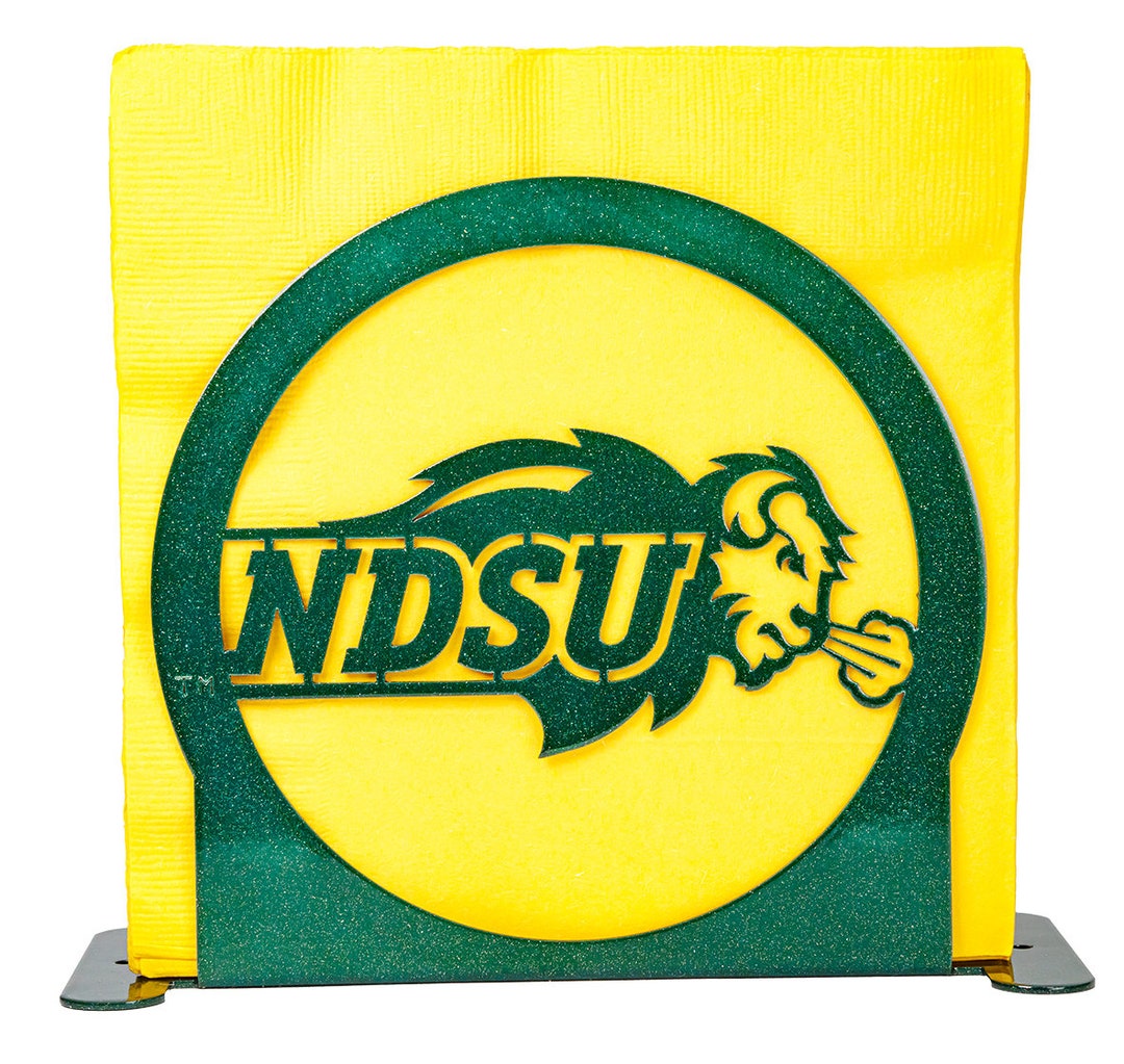 NDSU North Dakota State University Bison Metal Letter Napkin Card ...
