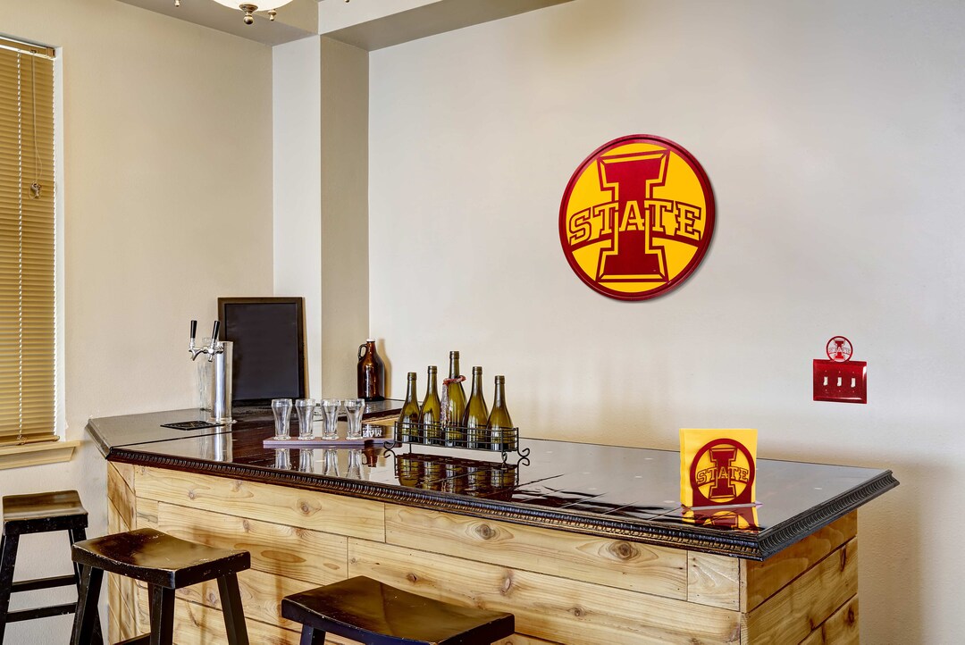 Hand Made Iowa State I State Scenic Art Wall Design *NEW* - Etsy