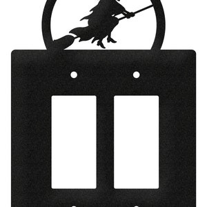 Witch Halloween Light Switch Double Plate Cover - Etsy