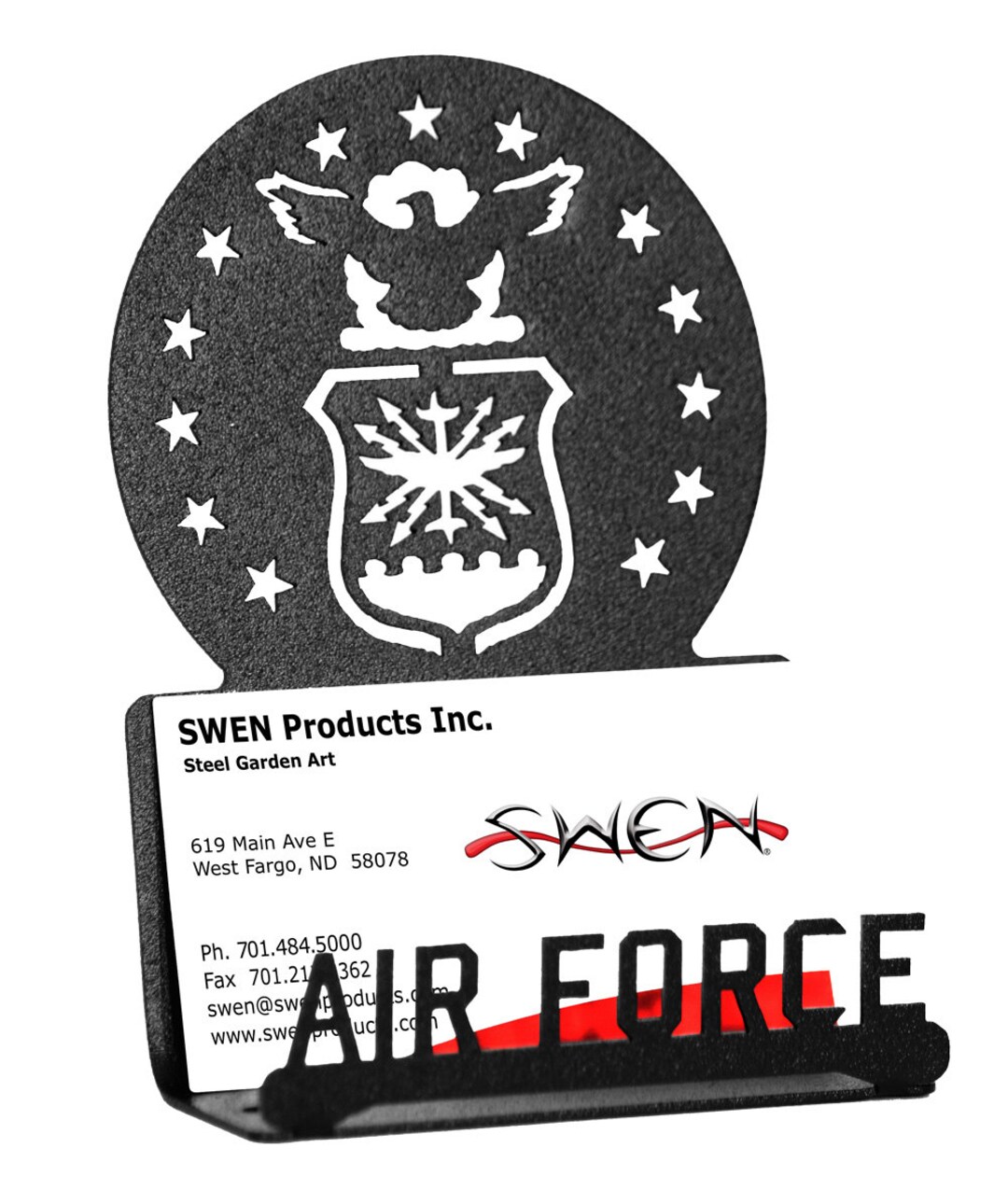 Armed Services US Air Force Academy Black Metal Business Card Holder - Etsy