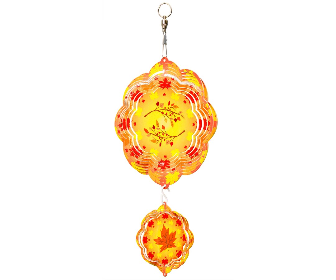 Fall Autumn Mini Swirly Metal Wind Spinner - Etsy España