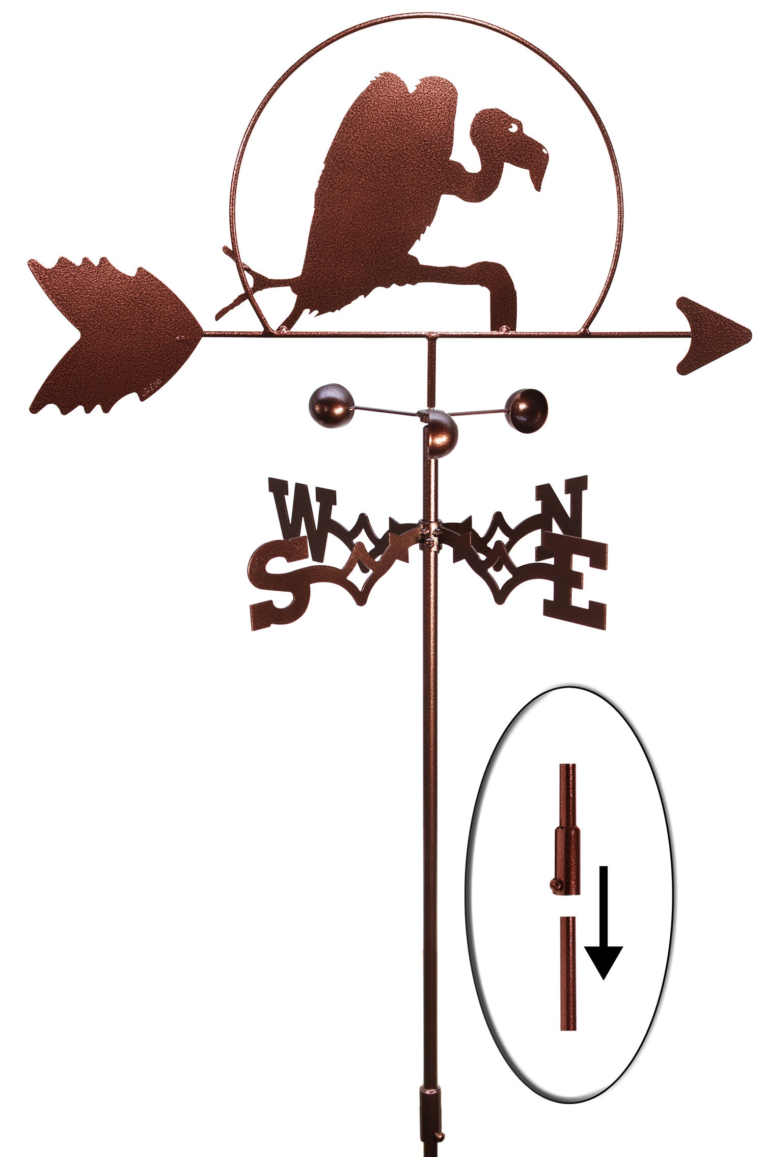 Hand Made Buzzard Vulture Weathervane NEW | Etsy