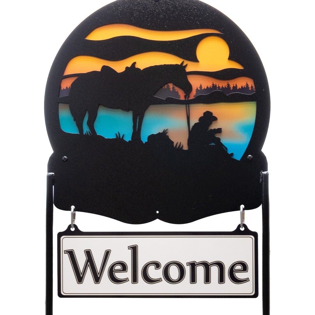 Coffee Break Metal Yard Sign - Etsy