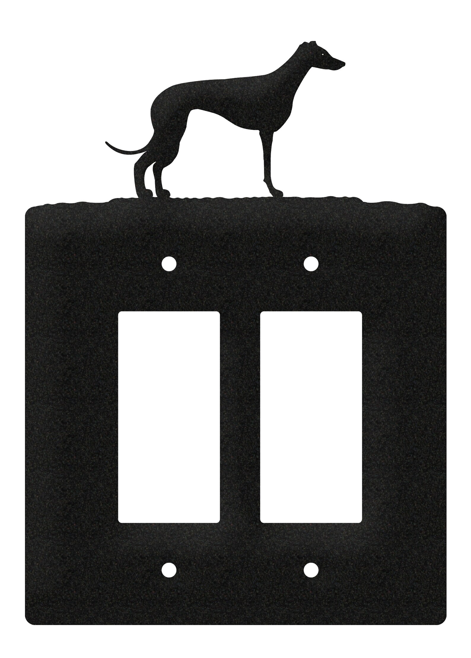 Whippet Dog Double Plate Covers - Etsy