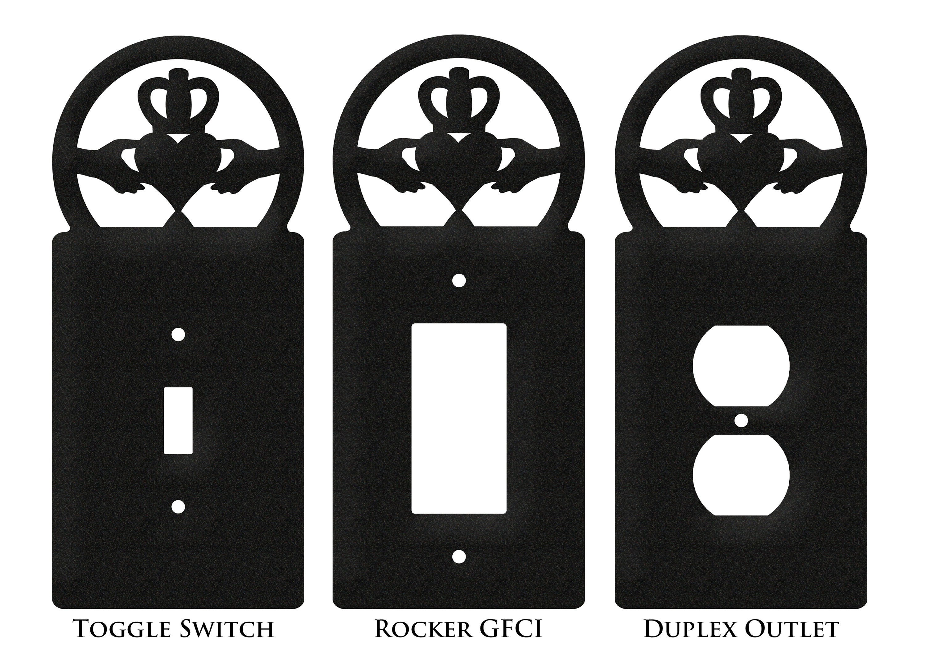 Claddagh Irish Celtic Light Switch Plate Cover - Etsy