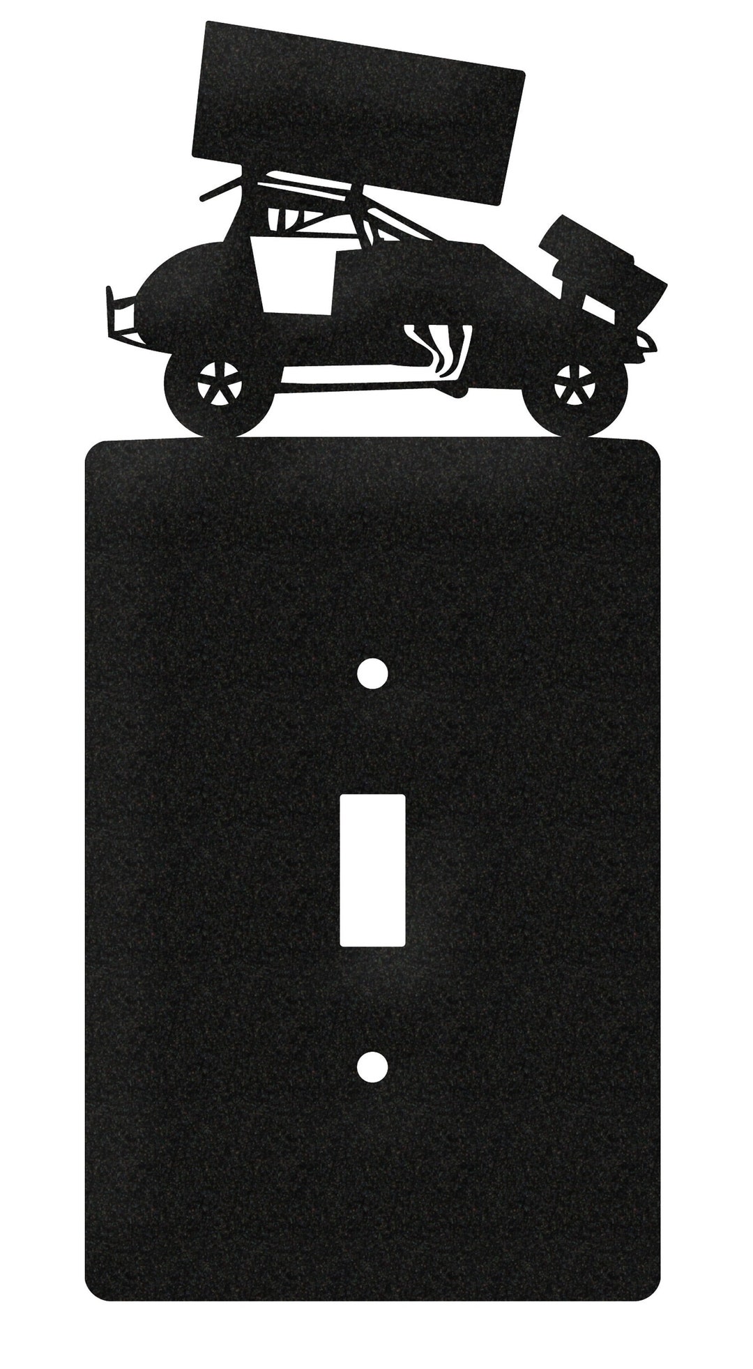 Sprint Car Auto Light Switch Plate Cover - Etsy
