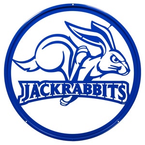 Hand Made South Dakota State SDSU Jackrabbits Scenic Art Wall Design - Etsy