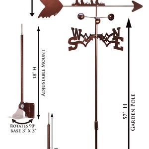Hand Made Giraffe Circus Weathervane NEW - Etsy