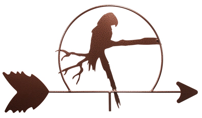 Hand Made Parrot Bird Weathervane NEW | Etsy