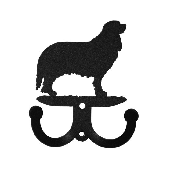 Cavalier King Charles Dog 2 Hook Black Metal Key Chain Leash | Etsy