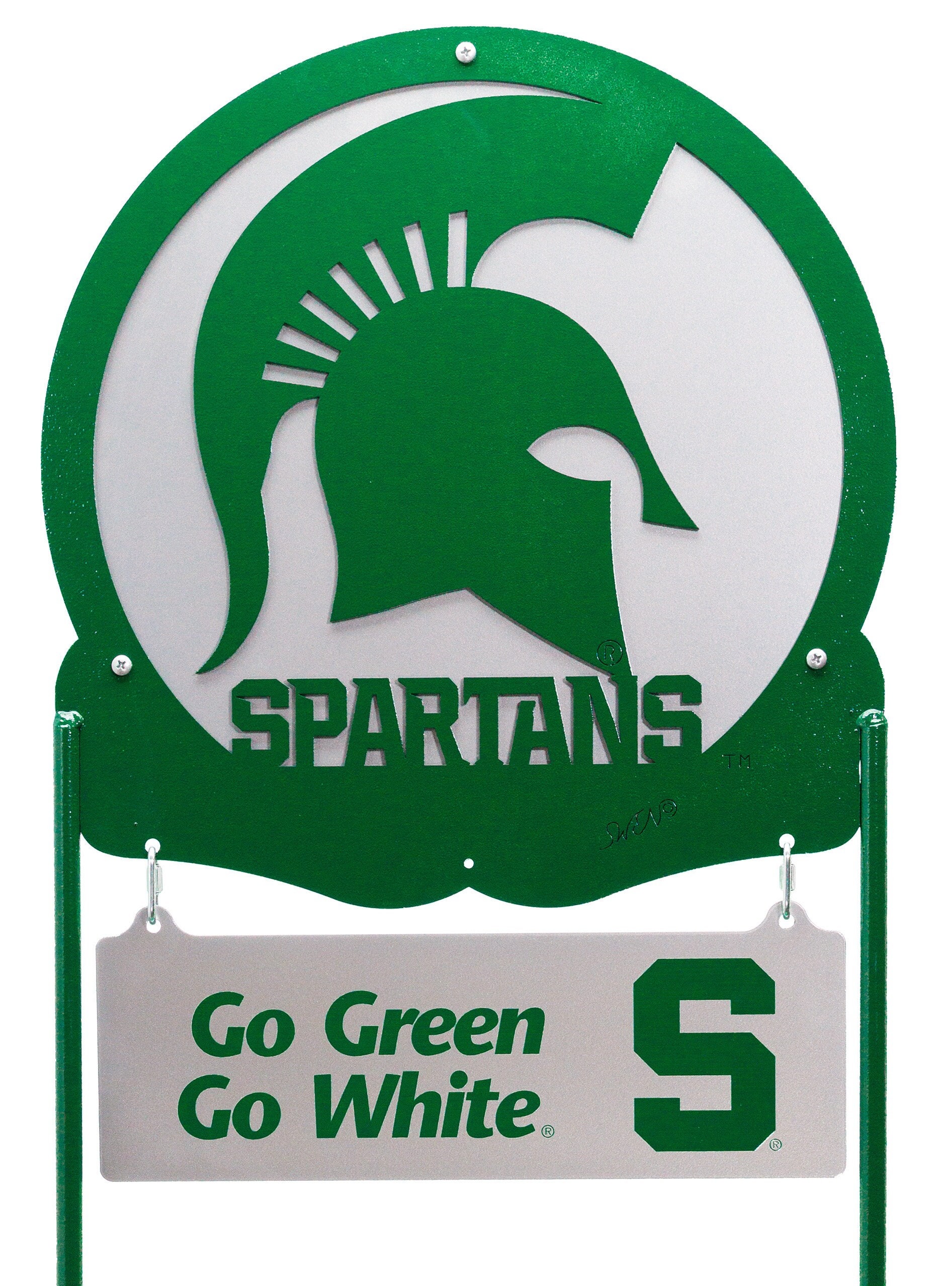 Spartan Logo Sign