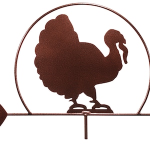 Hand Made Turkey Thanksgiving Bird Weathervane NEW - Etsy