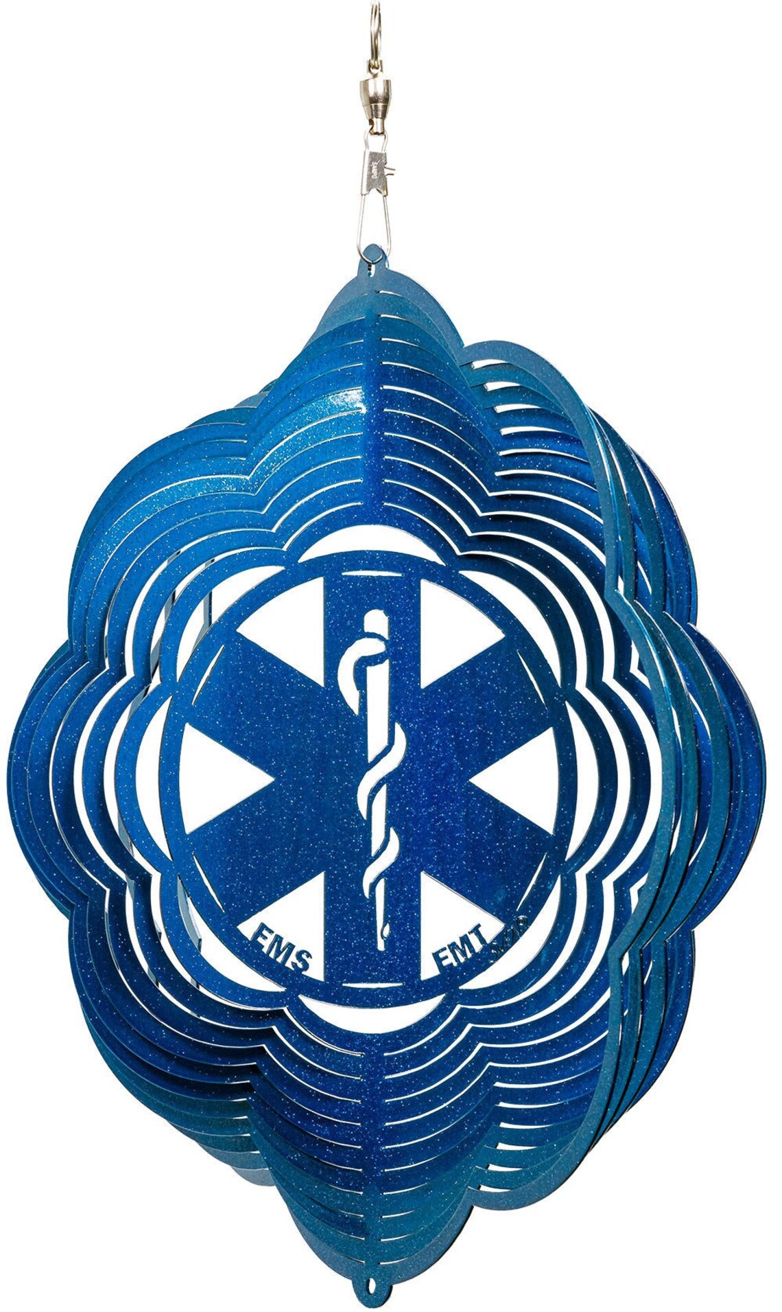 Emergency Medical Services EMS EMT Swirly Metal Wind Spinner | Etsy