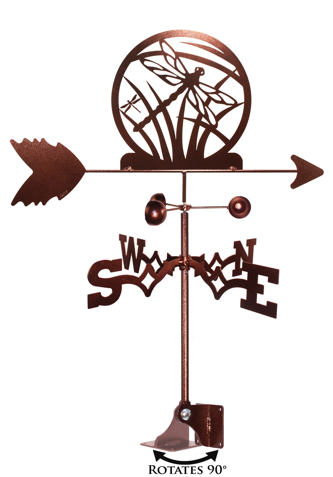 Hand Made Dragonfly Weathervane New - Etsy