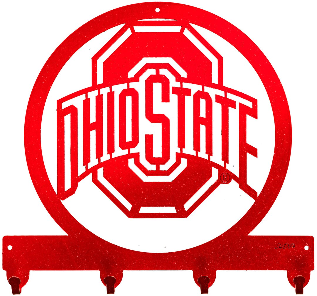 Ohio State Buckeyes Metal Key Chain Holder Hanger - Etsy