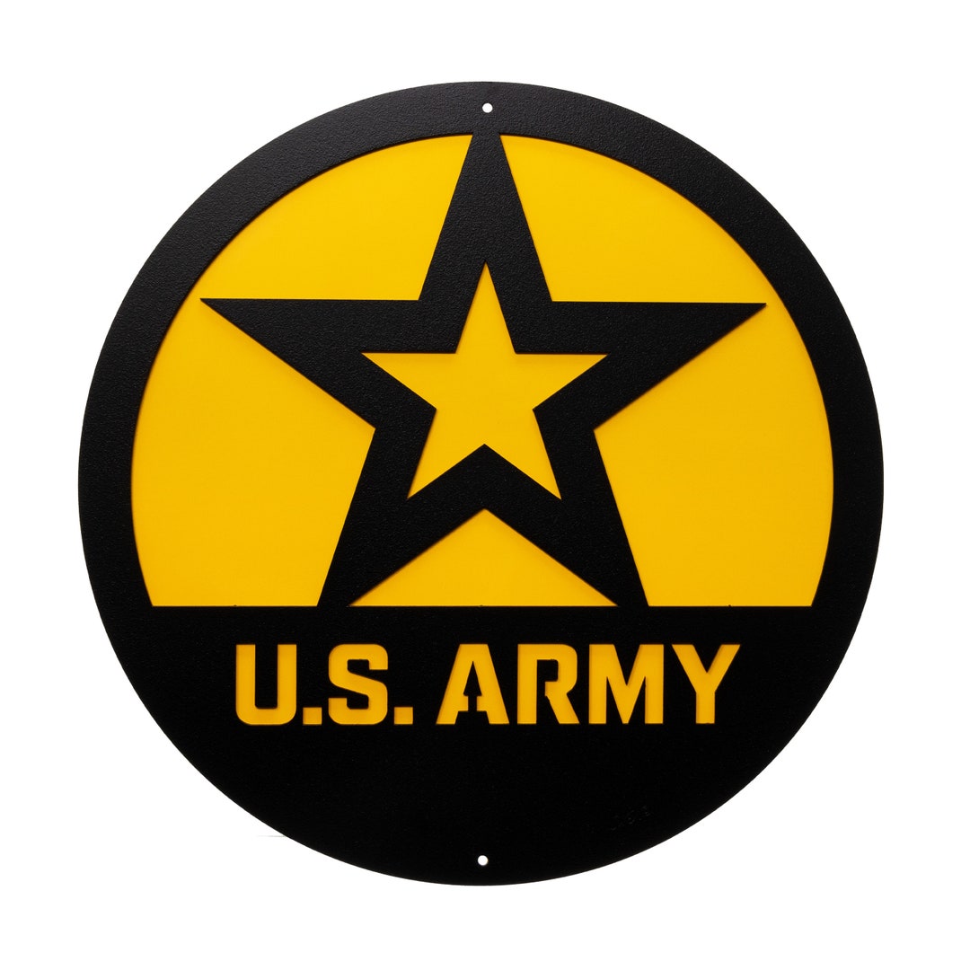 Hand Made Armed Services US Army Military Scenic Art Wall Design - Etsy