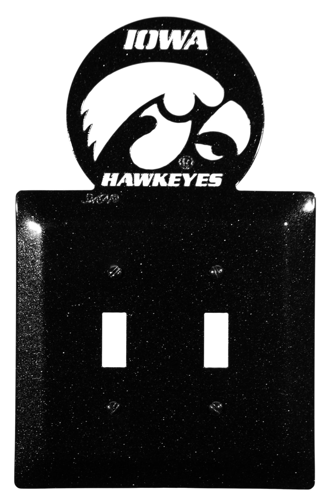 Iowa Hawkeyes Light Switch Double Plate Cover - Etsy