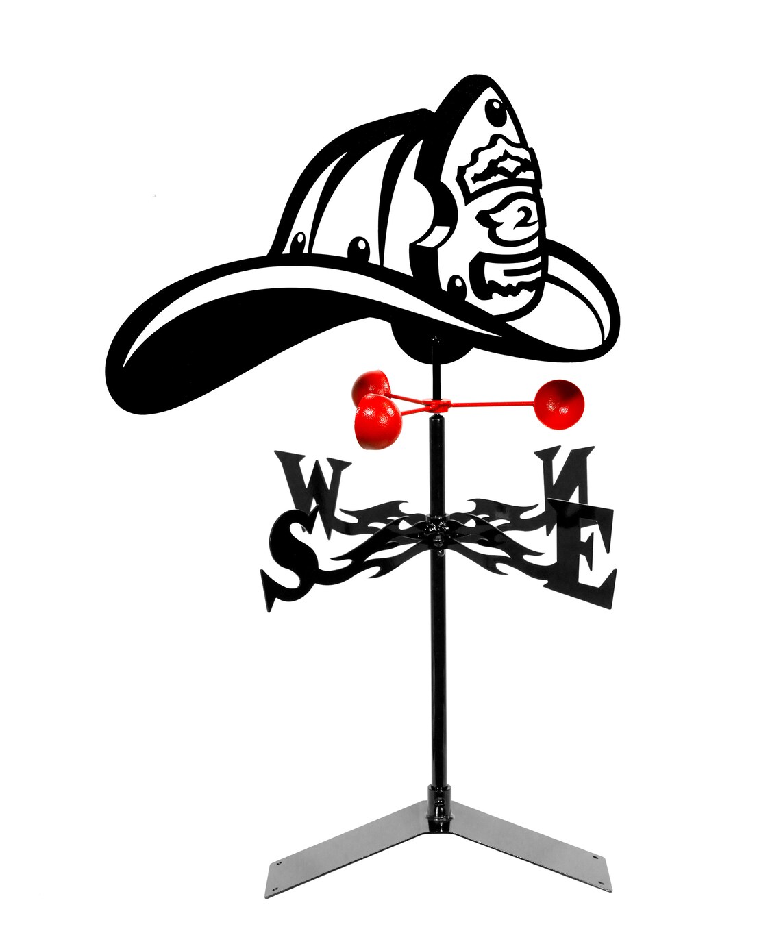 Hand Made Farrell Fire Helmet Rescue Weathervane NEW | Etsy