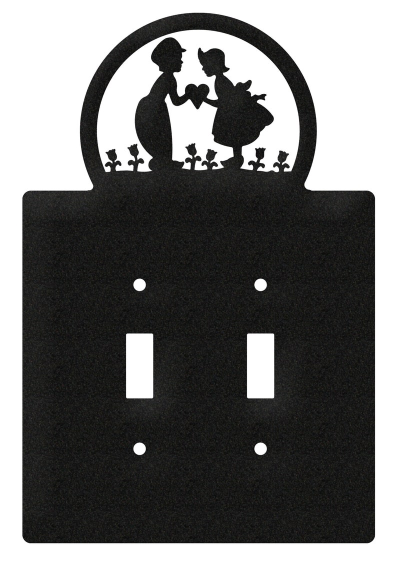 Dutch Kids Boy & Girl Light Switch Double Plate Cover - Etsy