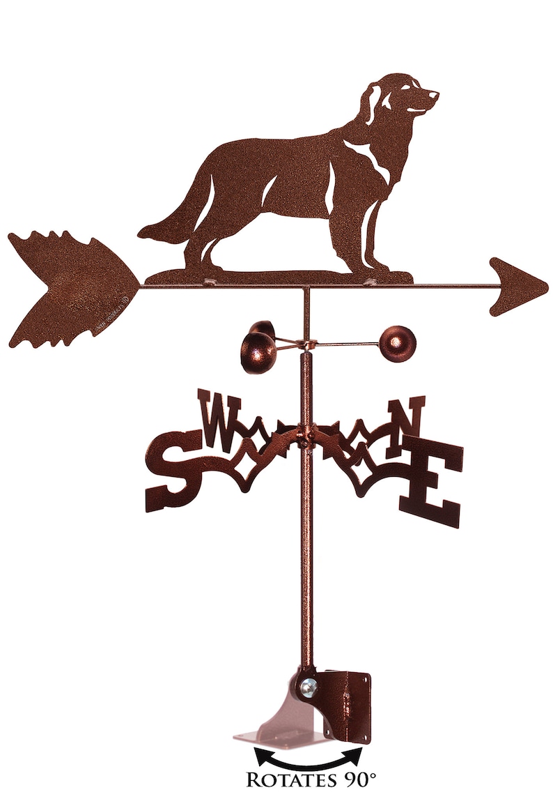 Hand Made Golden Retriever Dog Weathervane NEW - Etsy