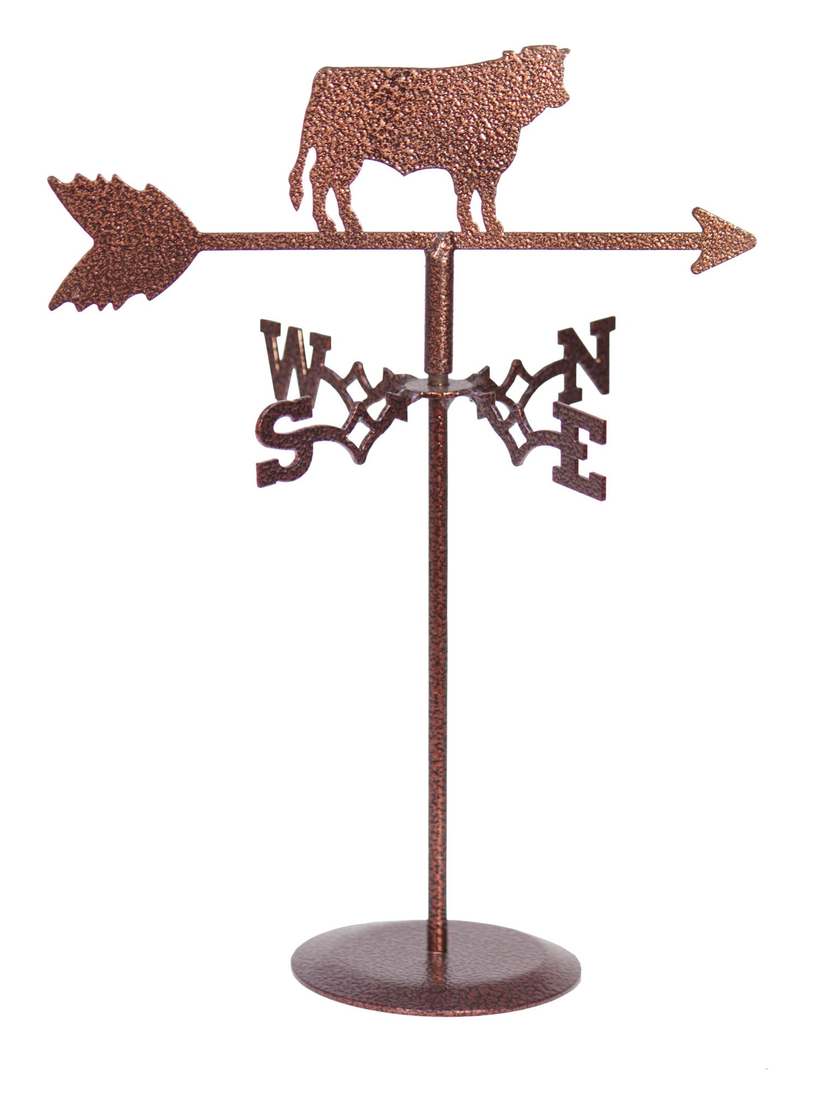 Mini Steer Cow Flower Pot Weathervane - Etsy