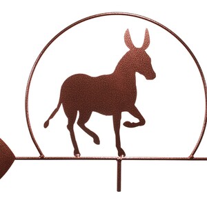 Hand Made Donkey Mule Durro Weathervane NEW - Etsy