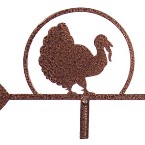 Mini Turkey Thanksgiving Bird Flower Pot Weathervane - Etsy