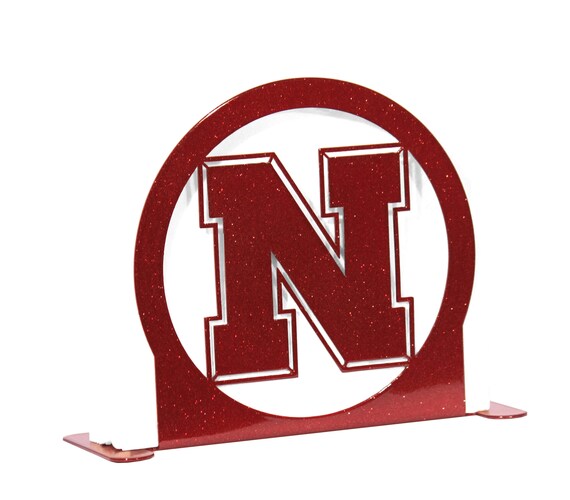 Nebraska Huskers Metal Letter Napkin Card Holder | Etsy