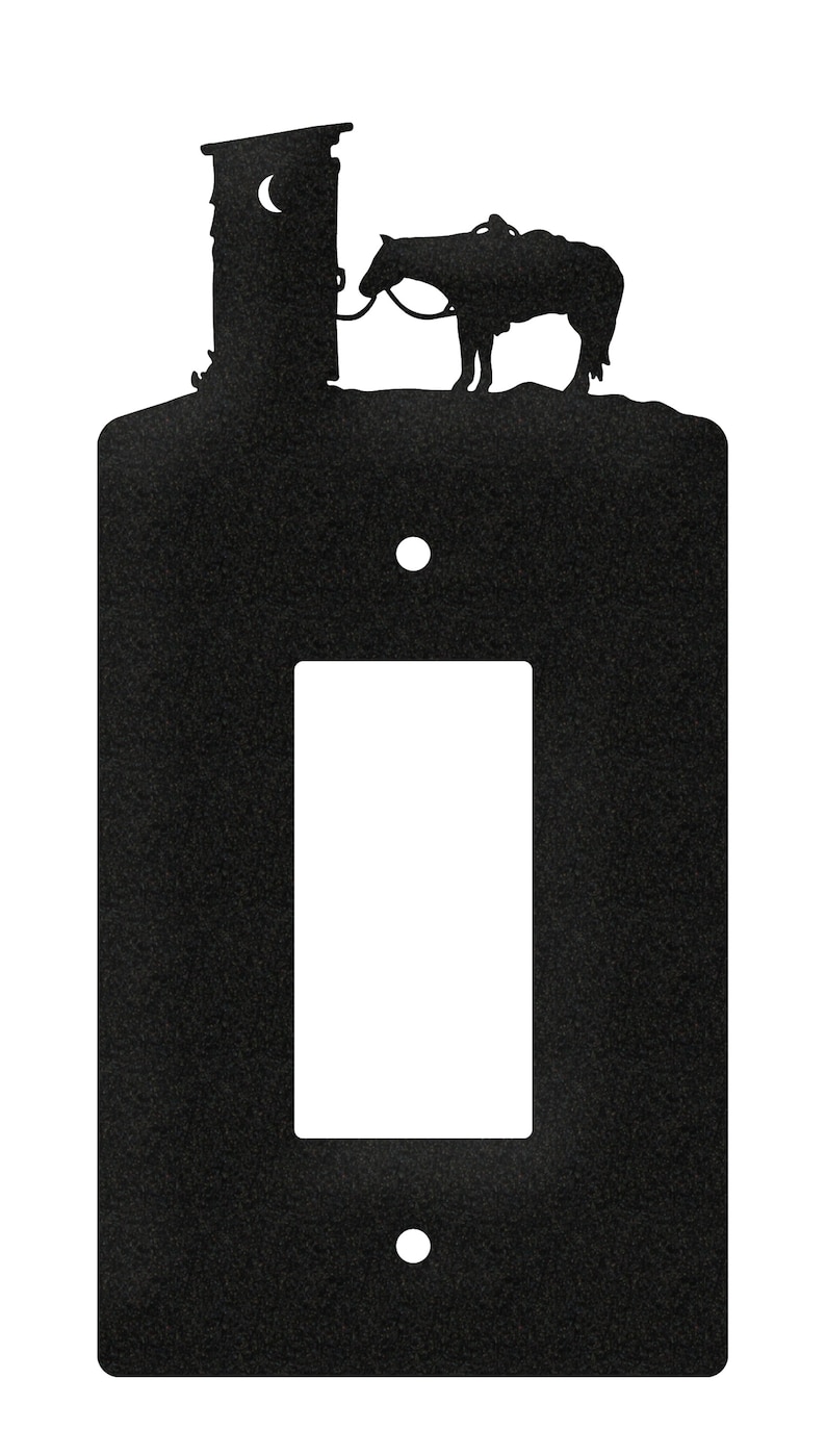 Outhouse Cowboy Western Light Switch Plate Cover - Etsy