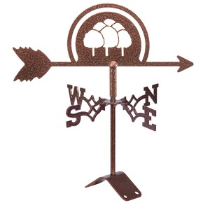 Mini Pine Tree Flower Pot Weathervane - Etsy