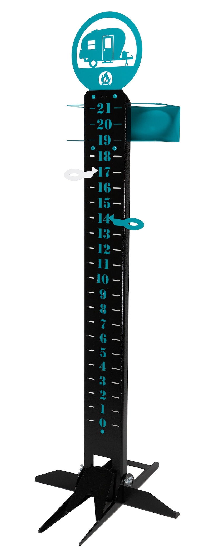 Camper Steel Metal Lawn Scoreboard Cup Holder Yard Score Keeper ...