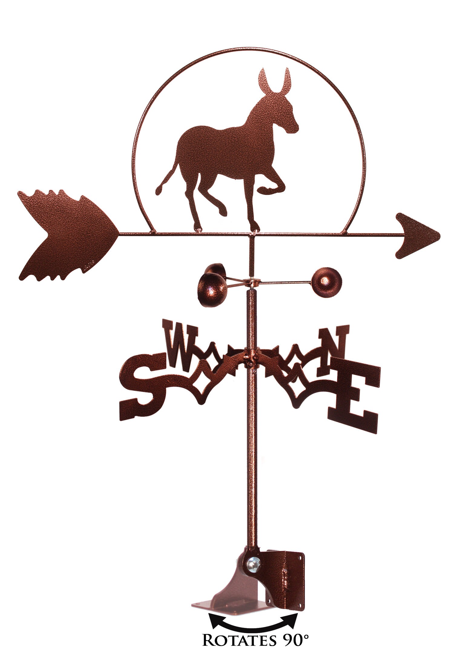 Hand Made Donkey Mule Durro Weathervane NEW - Etsy