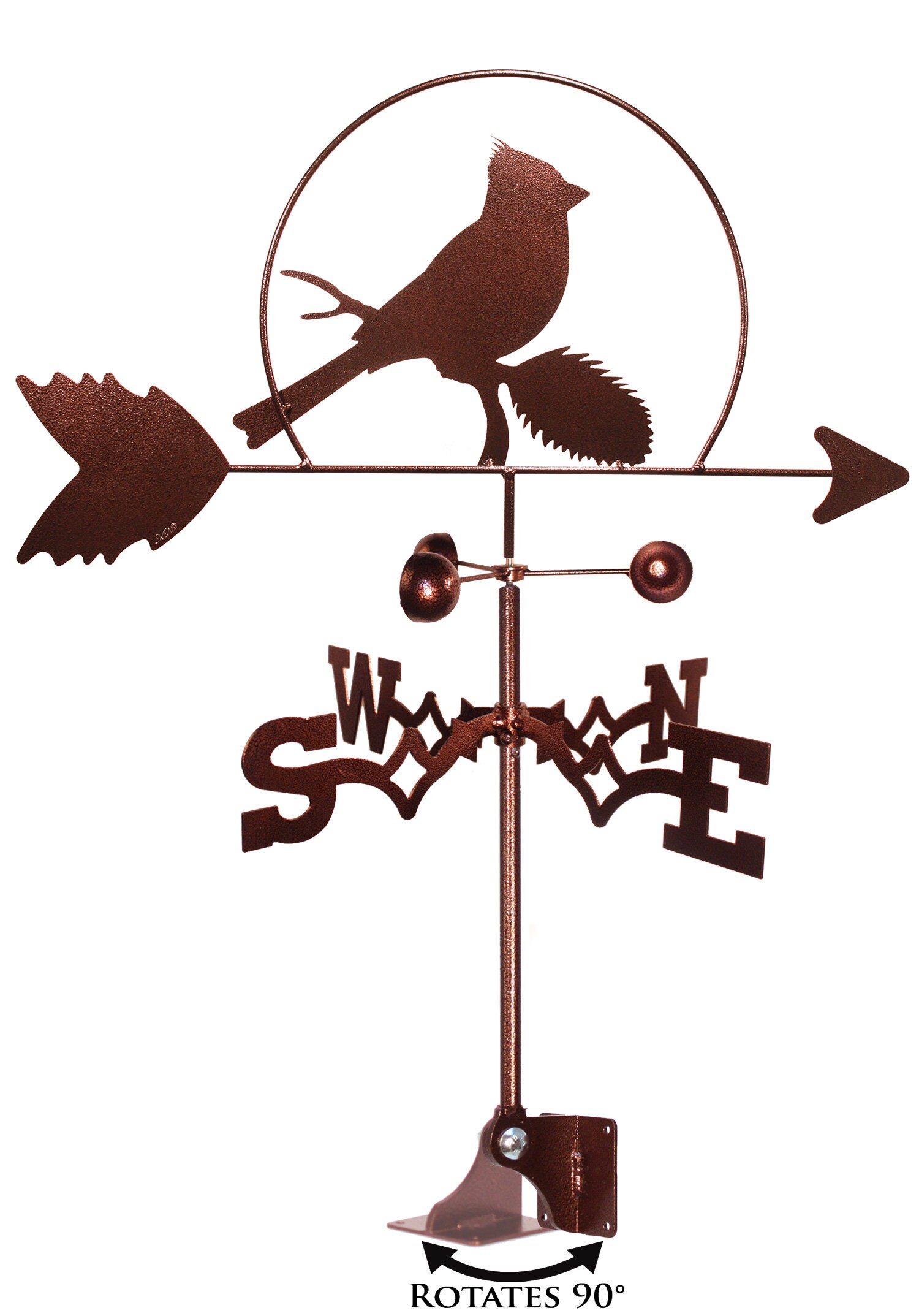 Hand Made Cardinal Red Bird Weathervane NEW - Etsy