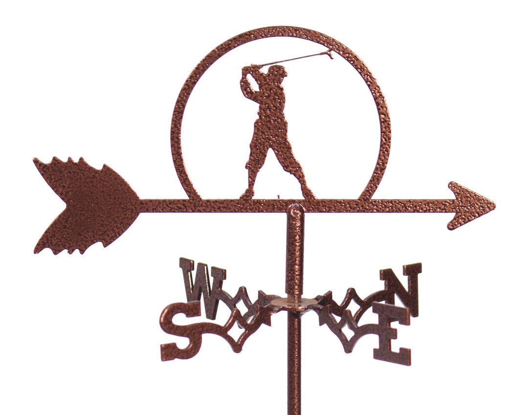 Mini Male Golfer Golf PGA Flower Pot Weathervane - Etsy