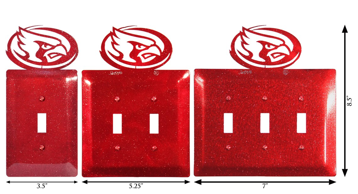 Iowa State ISU University Cyclones Light Switch Double Plate - Etsy