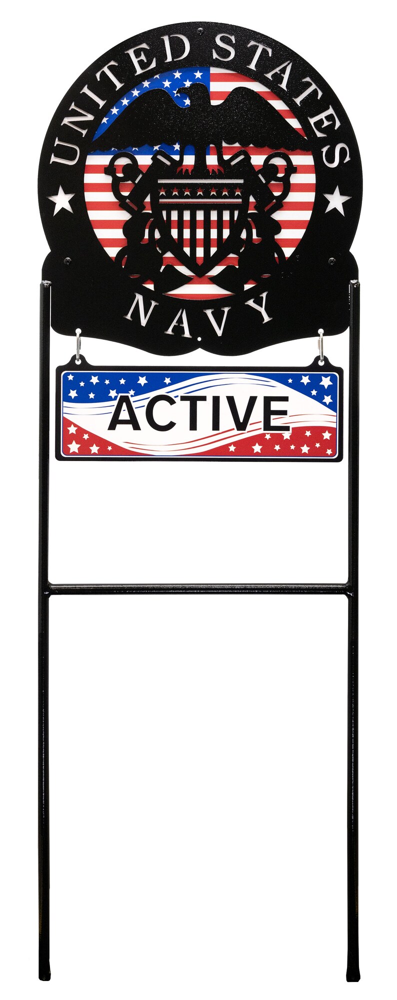 Armed Services US Navy Metal Yard Sign - Etsy