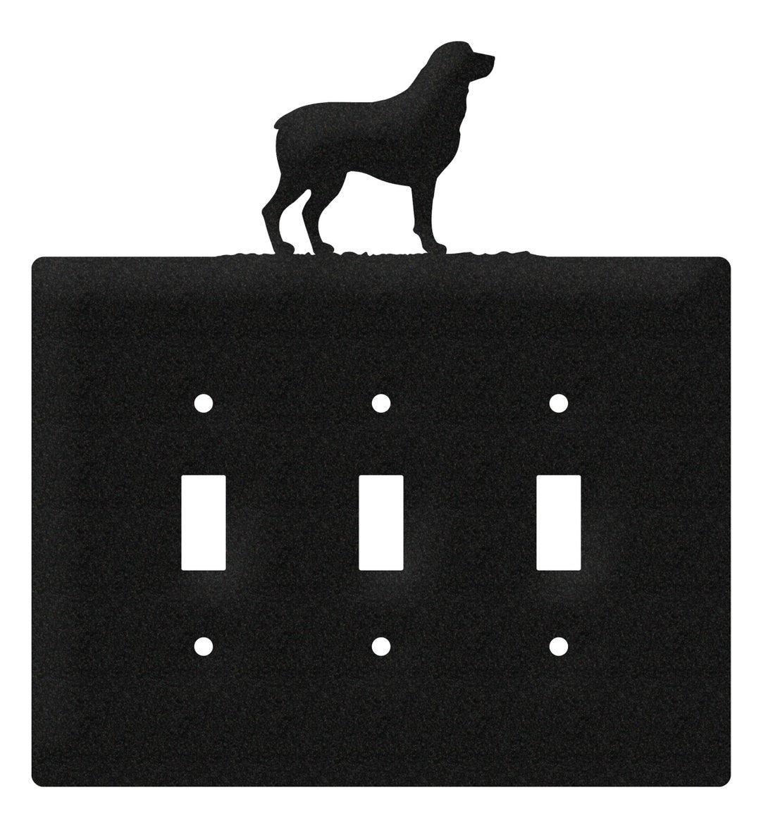 Rottweiler Dog Triple Plate Covers - Etsy