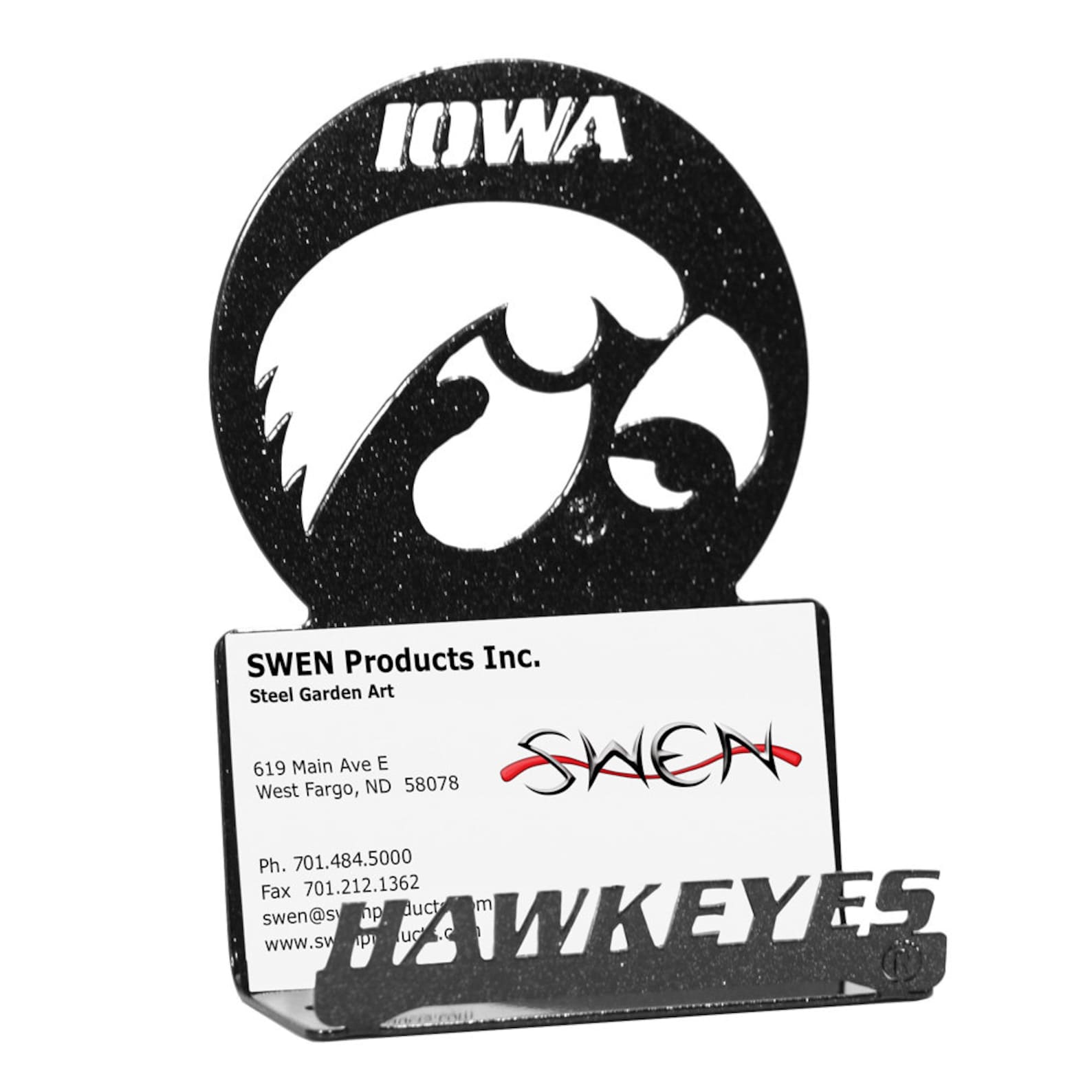 Iowa Hawkeye Hawkeyes Metal Business Card Holder - Etsy