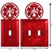 Fire Rescue Fireman Red Light Switch Plate Cover - Etsy