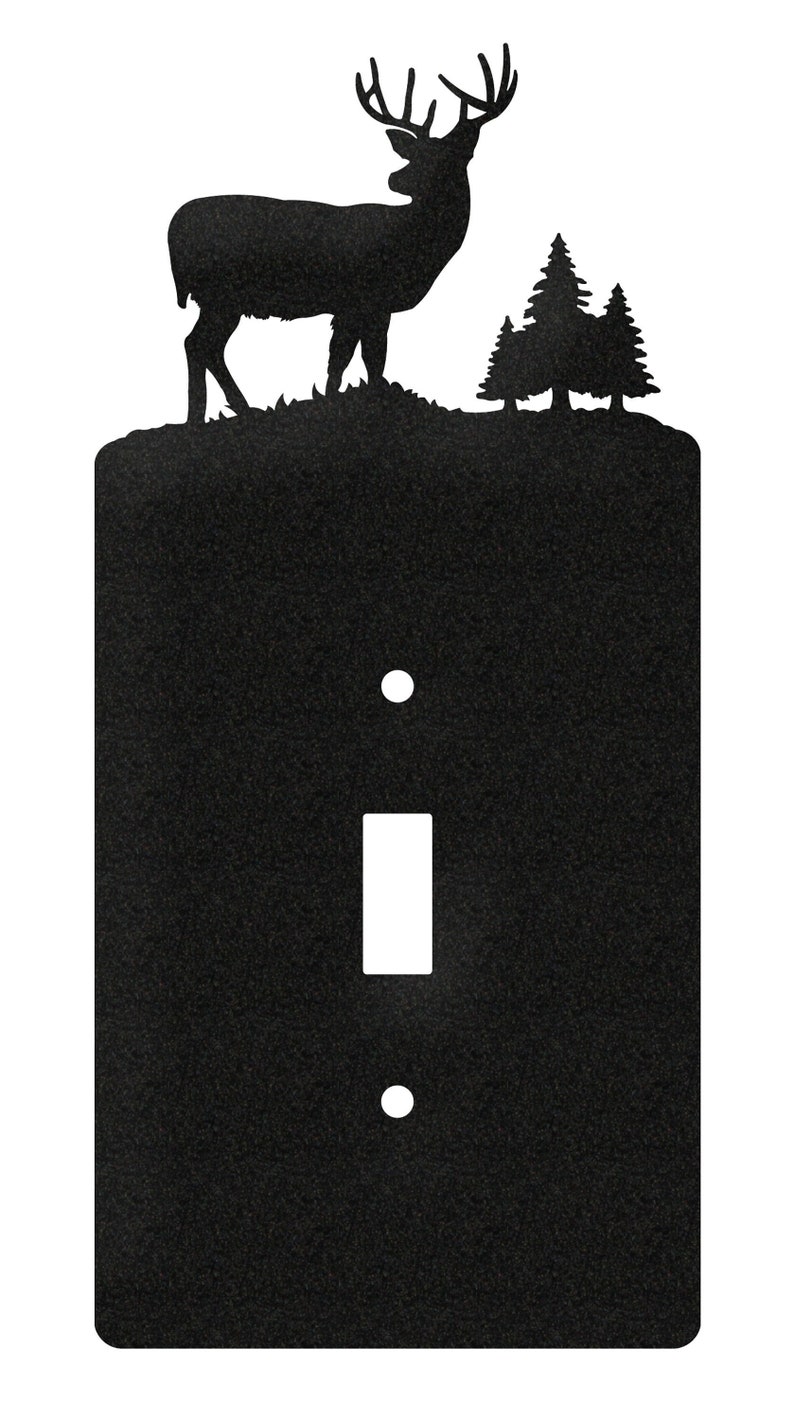 Deer Buck Wildlife Light Switch Plate Cover - Etsy